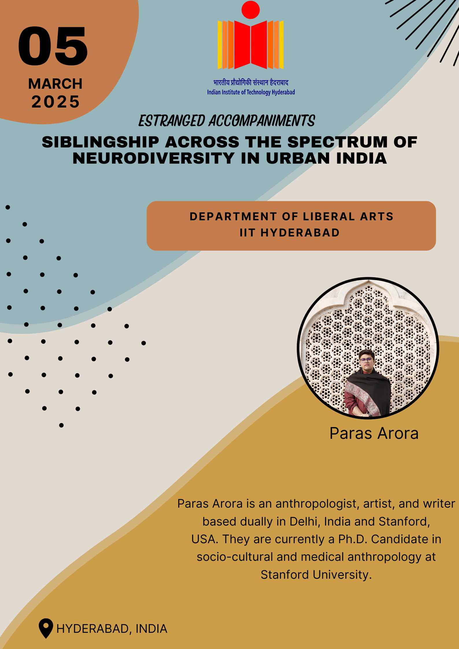 [Talk | IIT Hyderabad – Paras Arora] – Estranged Accompaniments ...